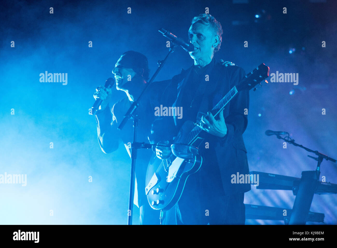 London, UK. 22nd Nov, 2017. Dave Gahan and Martin Gore of Depeche Mode ...