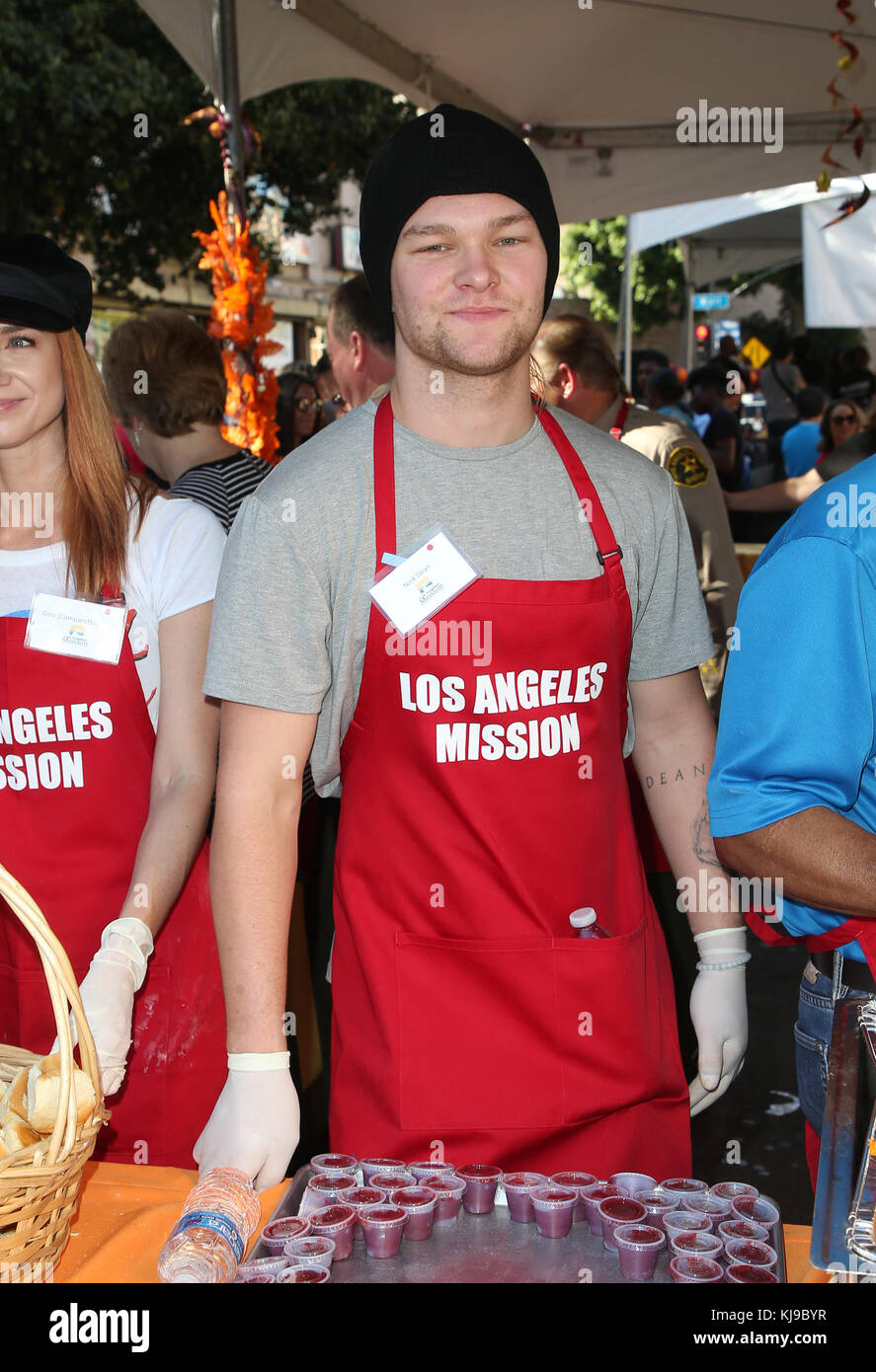 Los Angeles, Ca, USA. 22nd Nov, 2017. Nick Dean, at Los Angeles Mission ...