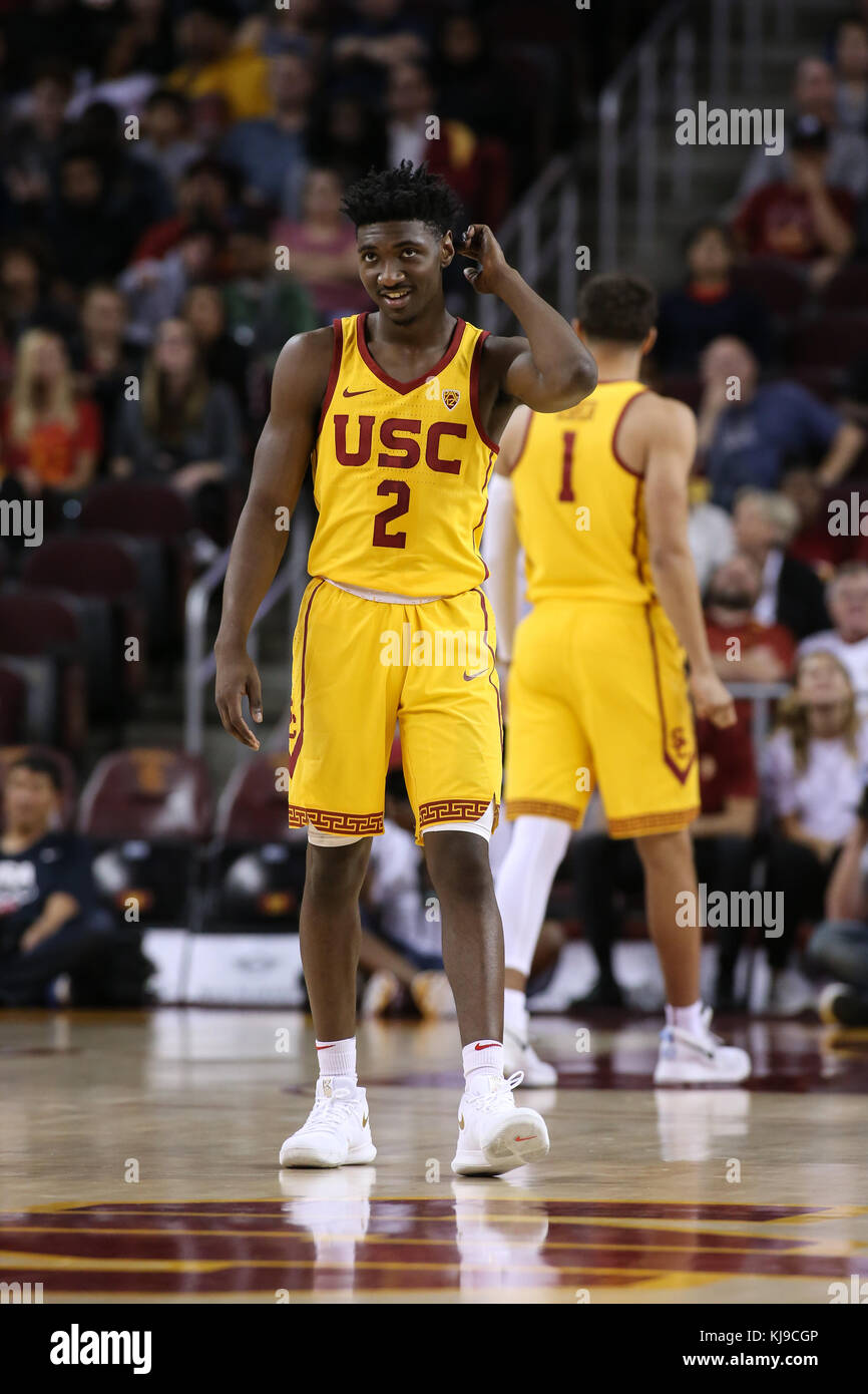 Los Angeles, CA, USA. 22nd Nov, 2017. USC Trojans guard Jonah Mathews ...