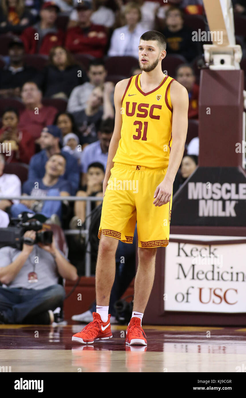 Los Angeles, CA, USA. 22nd Nov, 2017. USC Trojans forward Nick ...