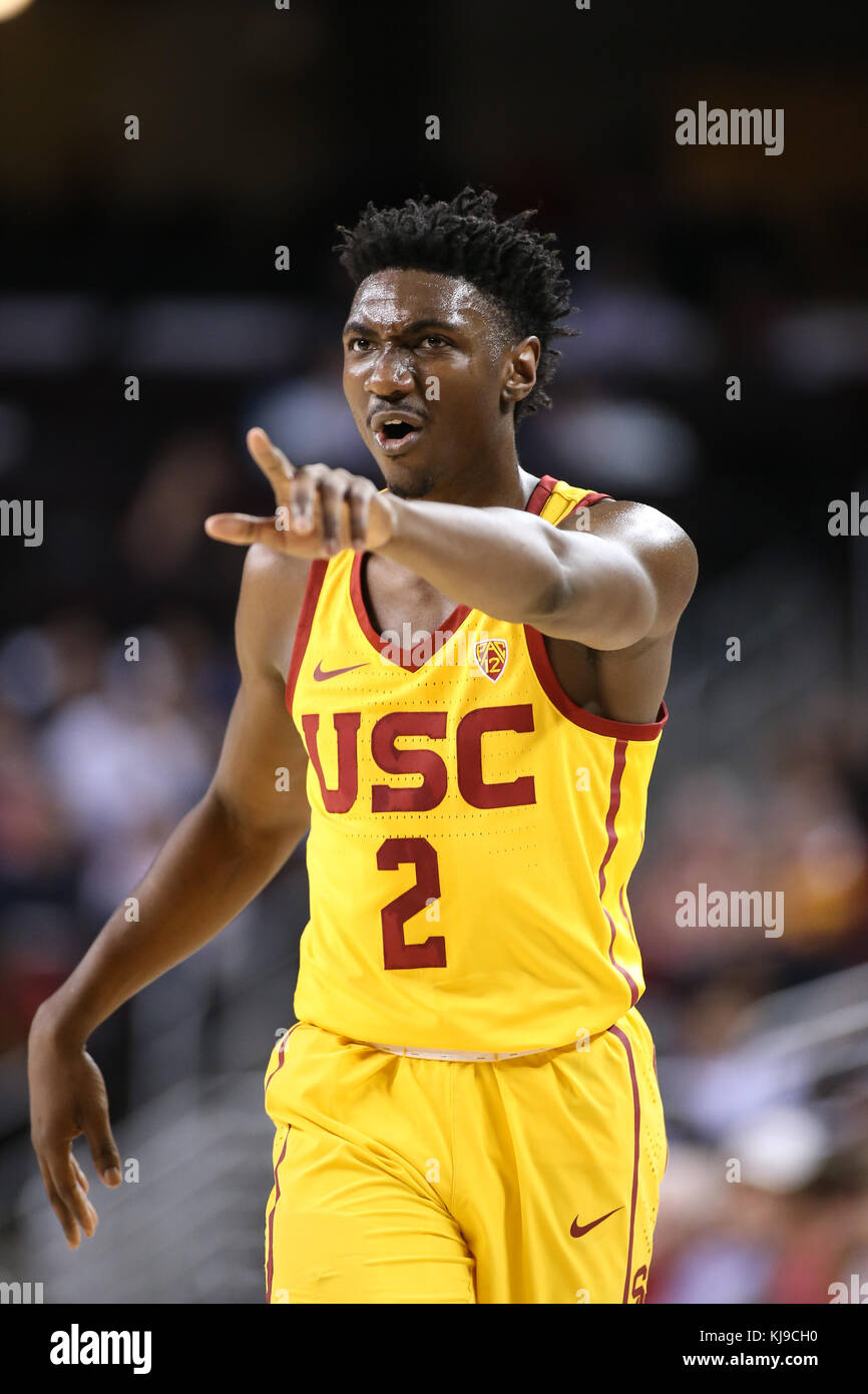 Los Angeles, CA, USA. 22nd Nov, 2017. USC Trojans guard Jonah Mathews ...