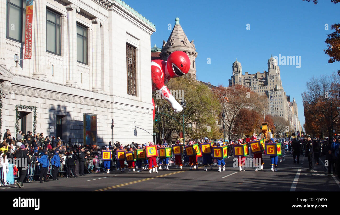 New York, NY, USA. 23rd Nov, 2017. 91st Macy's Thanksgiving Day Parade ...