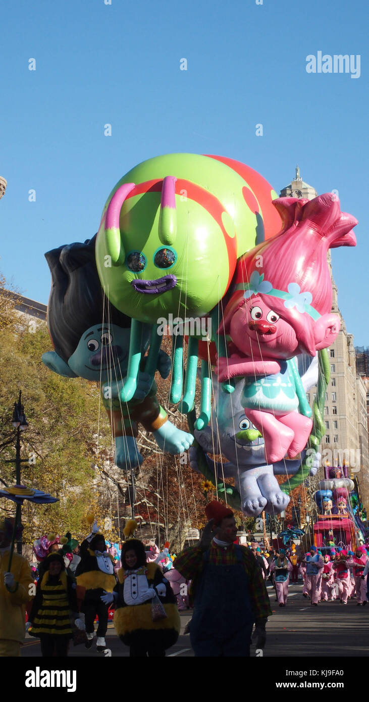 New York, NY, USA. 23rd Nov, 2017. 91st Macy's Thanksgiving Day Parade ...