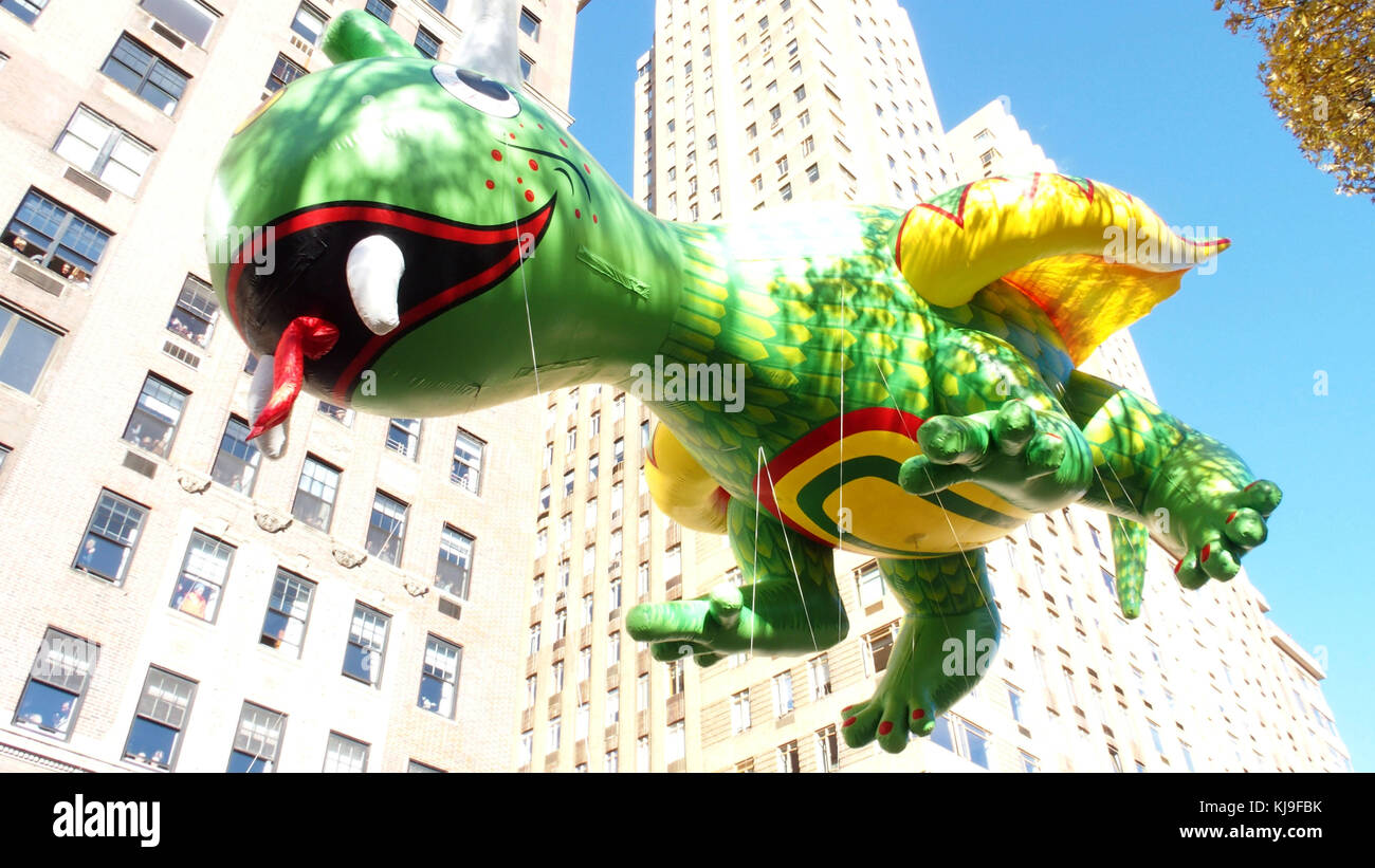 New York, New York, USA. 23rd Nov, 2017. 91st Macy's Thanksgiving Day ...