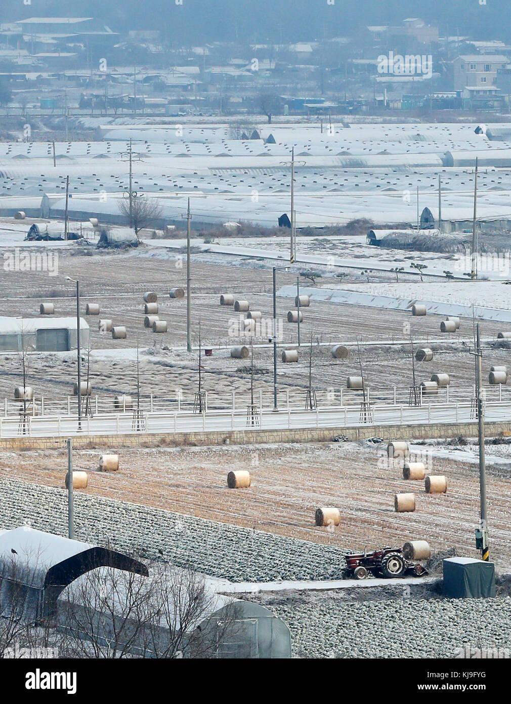 24th Nov, 2017. Farming neighborhood in S. Korea A farming neighborhood ...