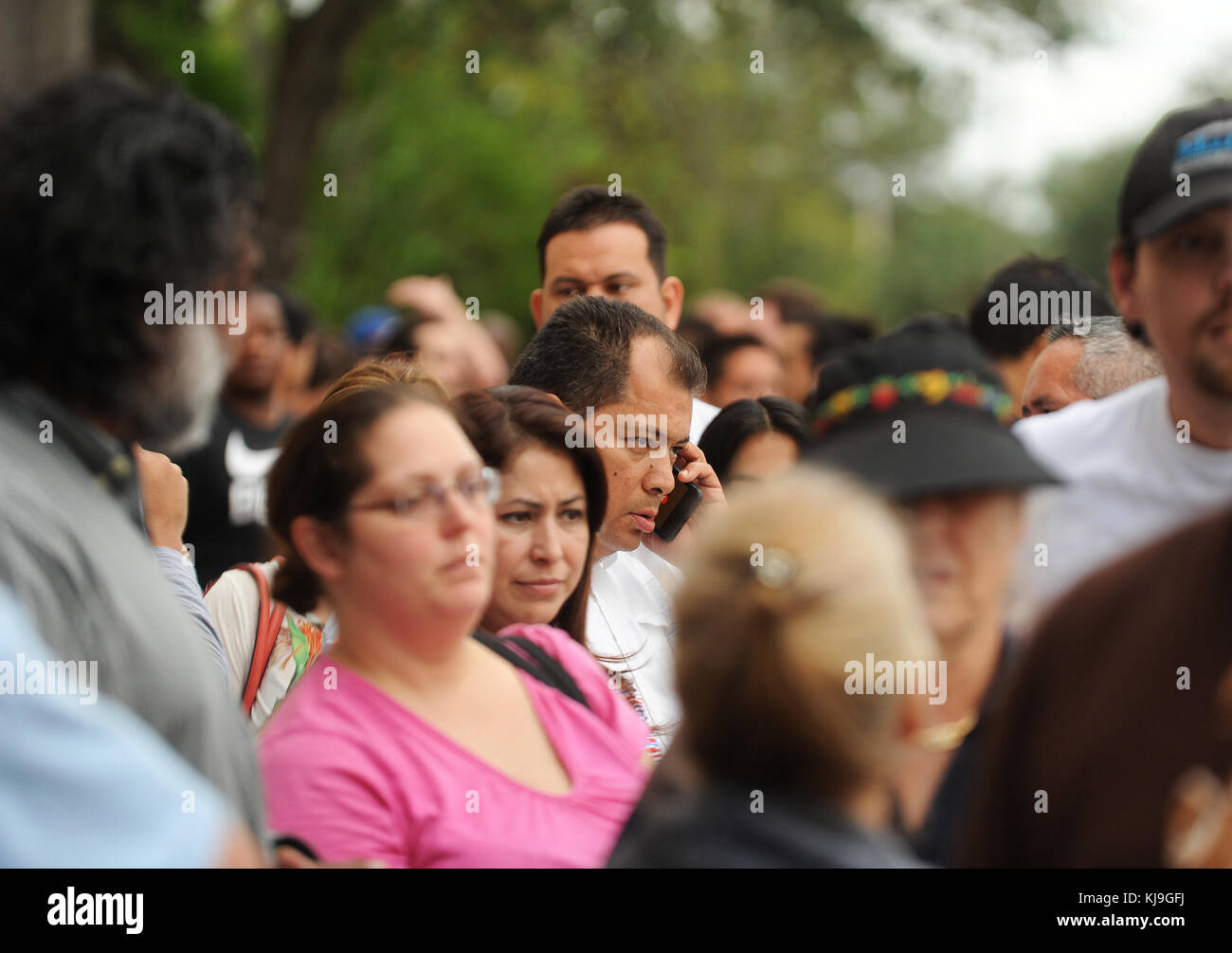 Shoppers wait black friday hi-res stock photography and images - Alamy