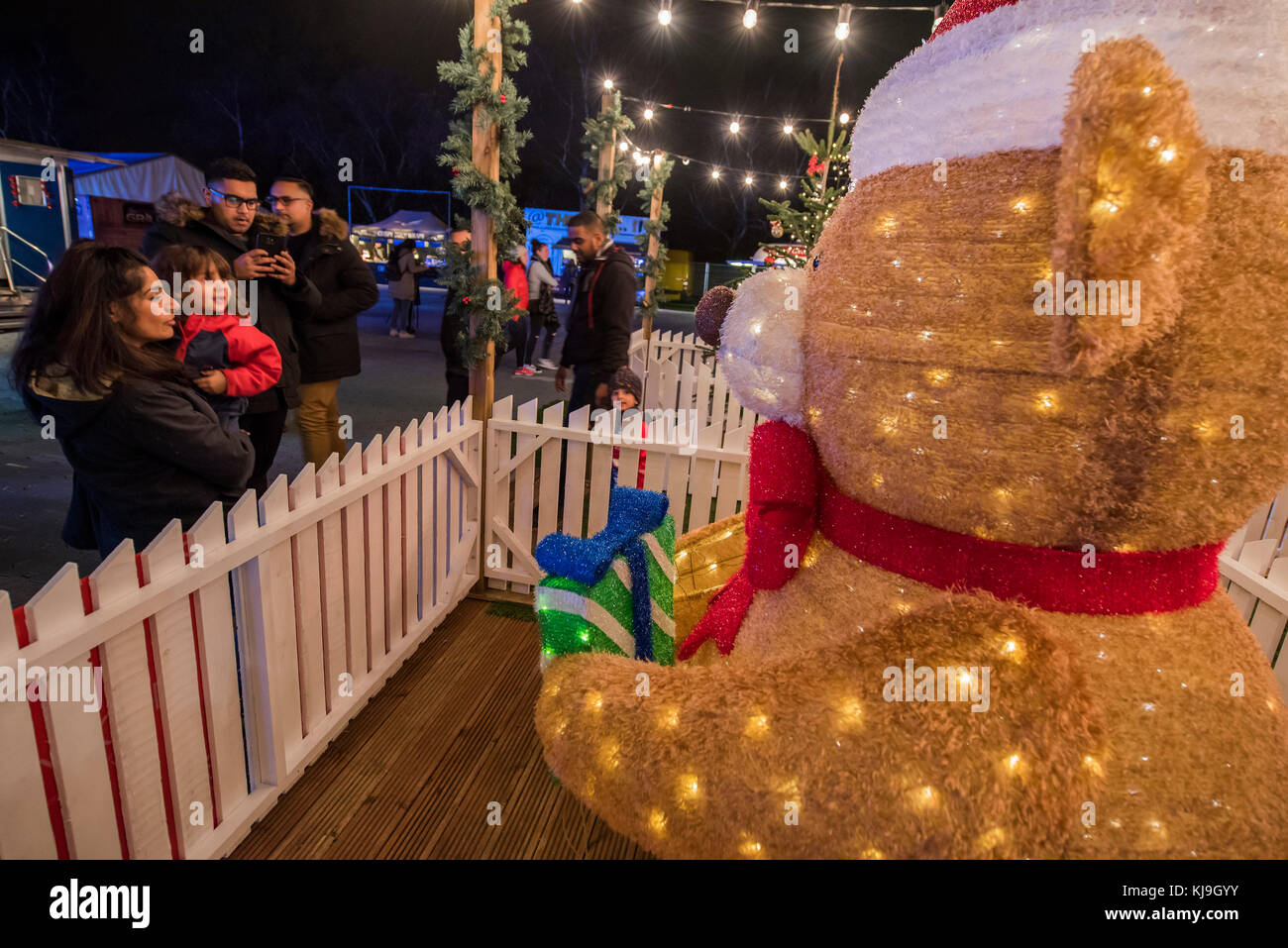 London, UK. 23rd Nov, 2017. Magical Lantern Festival - a Christmas ...