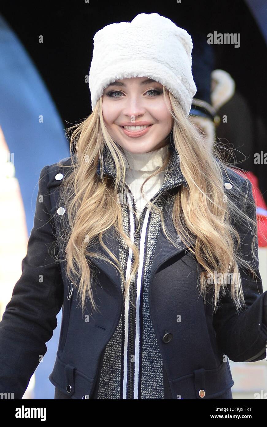 New York, NY, USA. 23rd Nov, 2017. Sabrina Carpenter out and about for ...