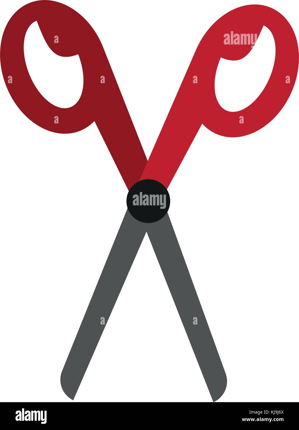 Scissor utensil symbol Stock Vector Image & Art - Alamy