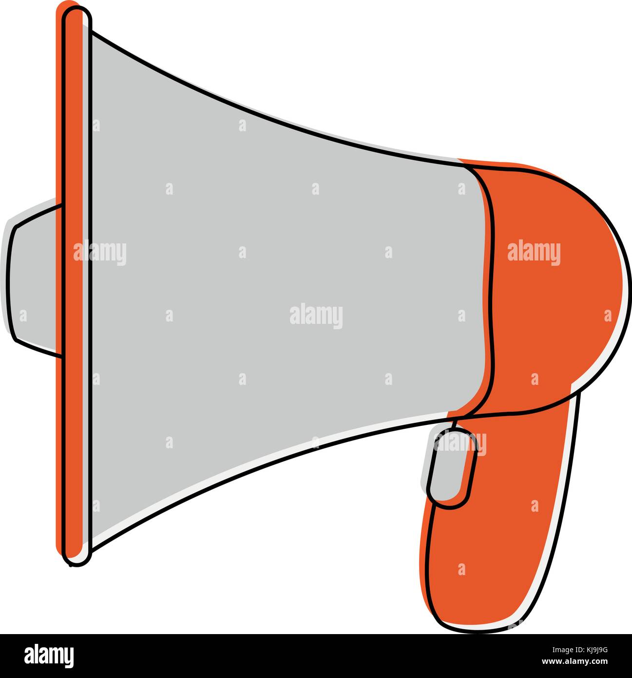 Bullhorn advertising symbol Stock Vector Image & Art - Alamy