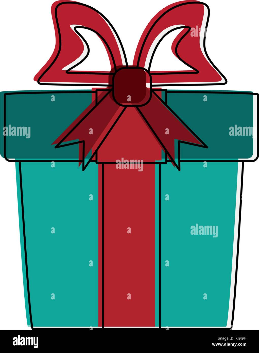 Gift box symbol Stock Vector Image & Art - Alamy