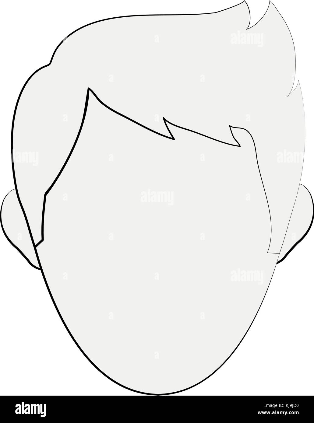 Man faceless cartoon Stock Vector Image & Art - Alamy