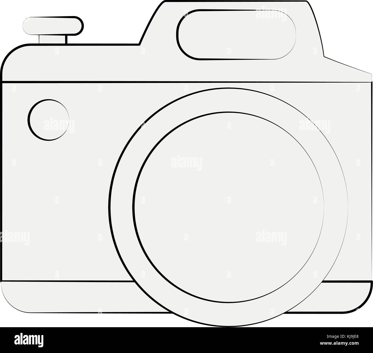 Photographic camera symbol Stock Vector Image & Art - Alamy