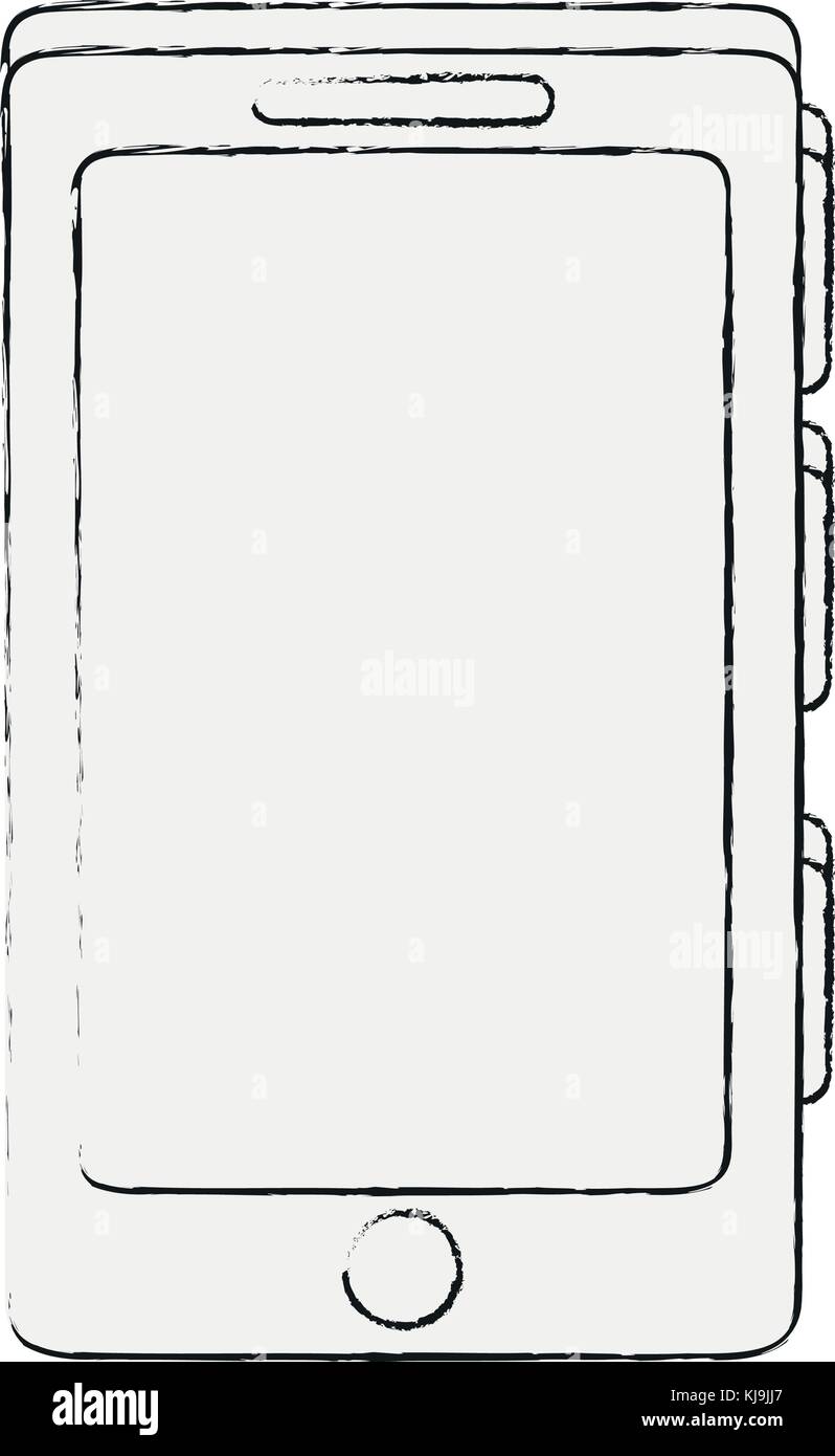 Smartphone mobile technology Stock Vector Image & Art - Alamy