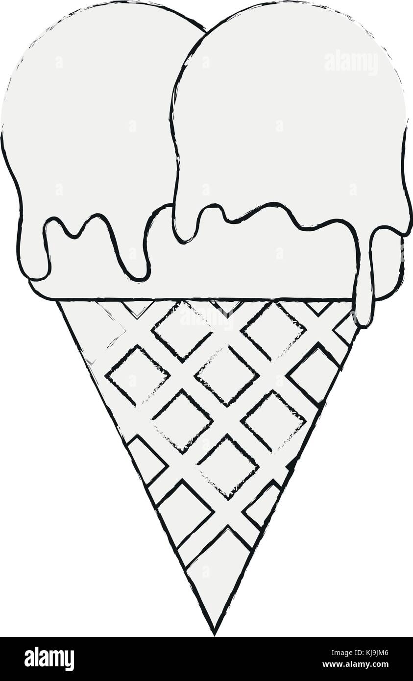 Delicious ice cream Stock Vector Image & Art - Alamy