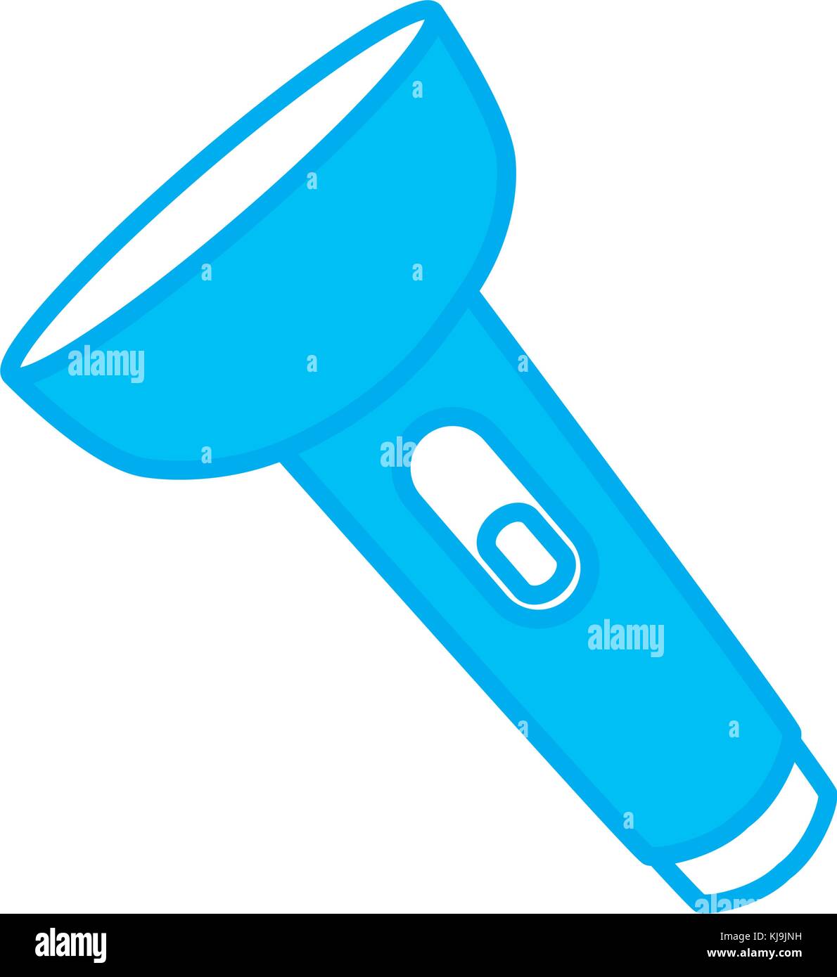 Flashlight isolated symbol Stock Vector Image & Art - Alamy