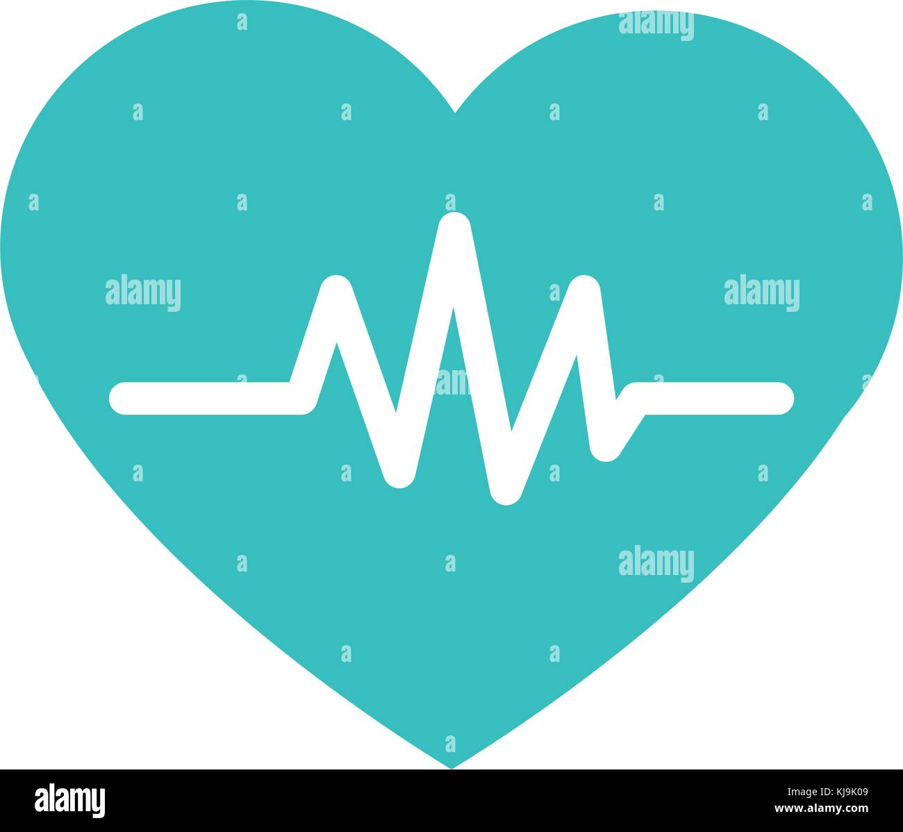 Heart medical symbol Stock Vector Image & Art - Alamy