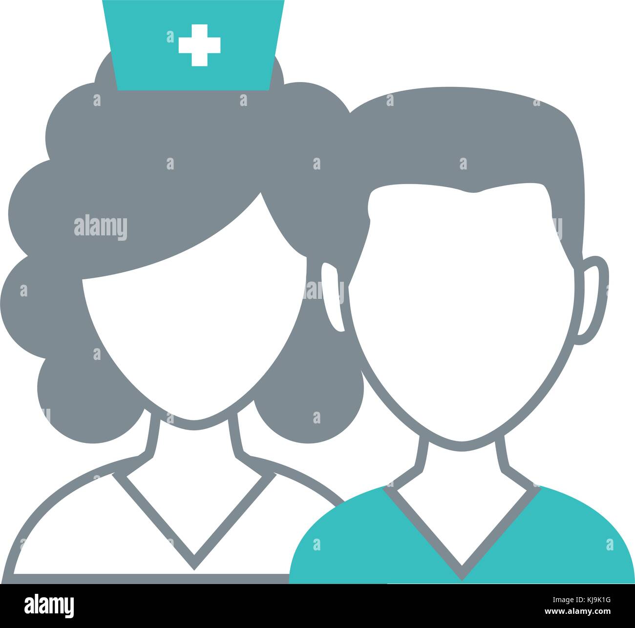 Medical teamwork avatar Stock Vector Image & Art - Alamy