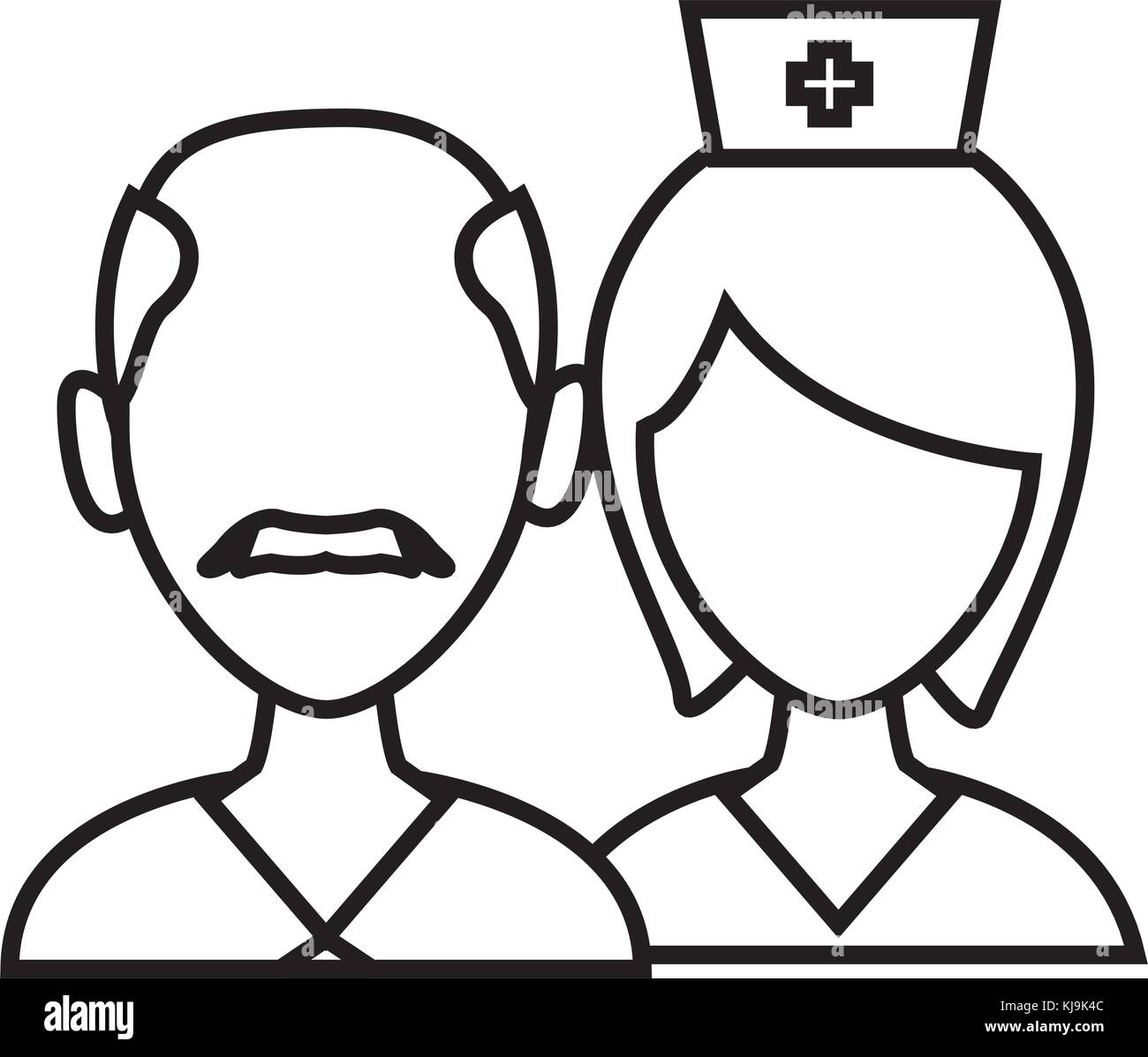 Medical teamwork avatar Stock Vector Image & Art - Alamy
