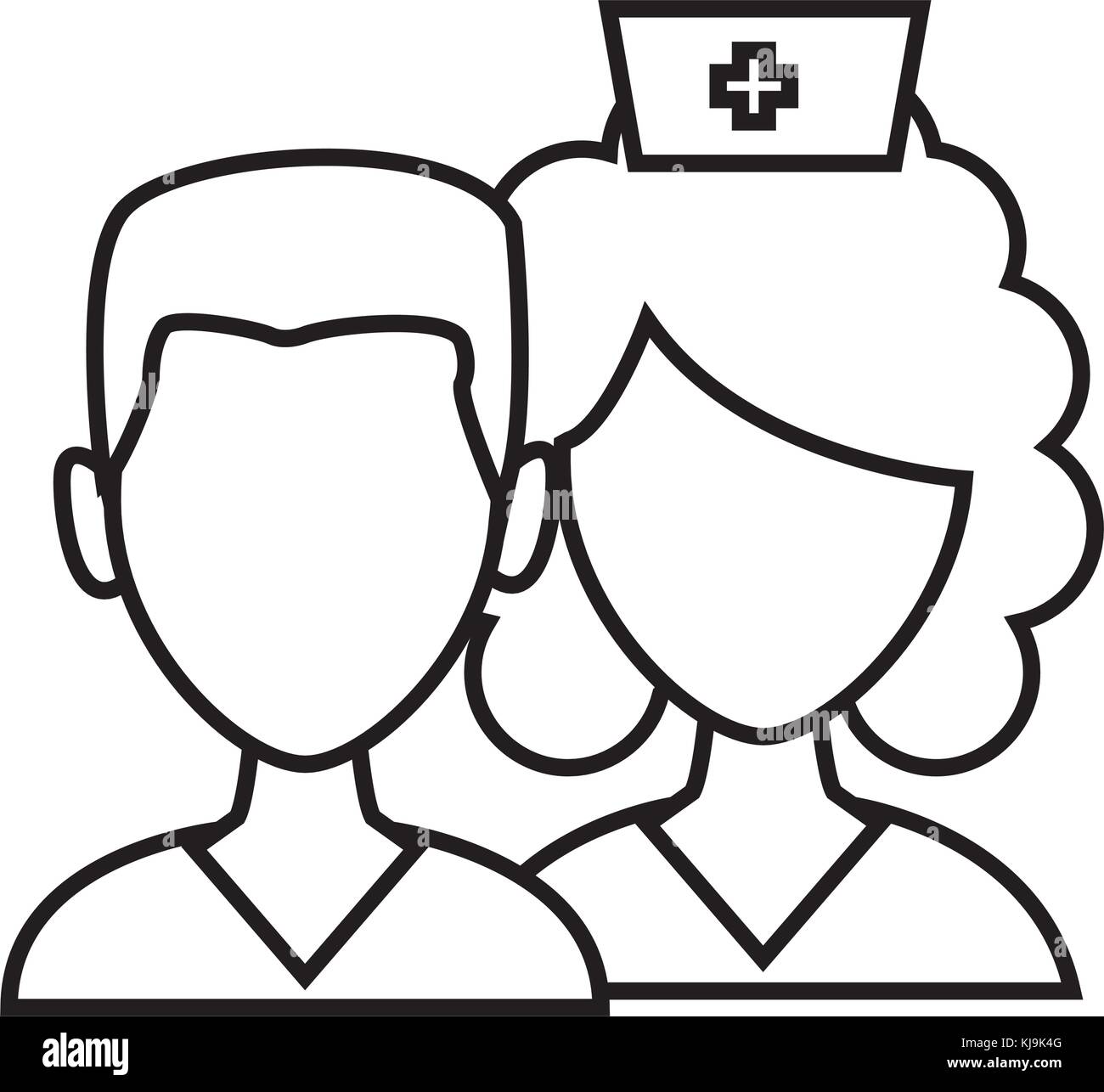 Medical teamwork avatar Stock Vector Image & Art - Alamy