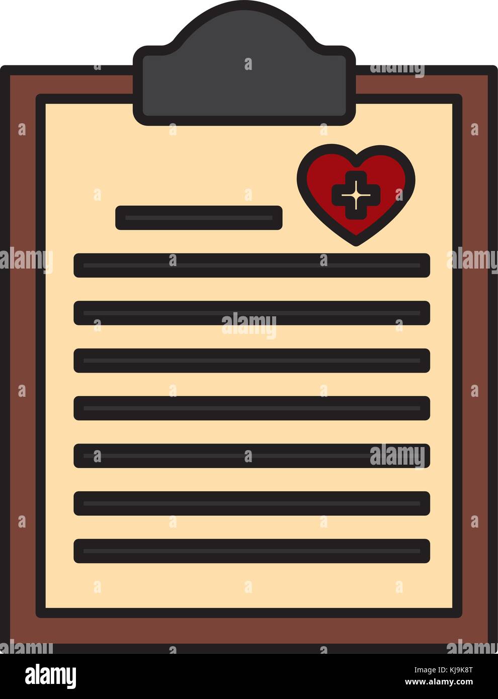 Medical document isolated Stock Vector Image & Art - Alamy