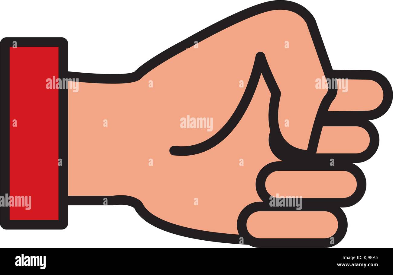 Clenched hand symbol Stock Vector Image & Art - Alamy