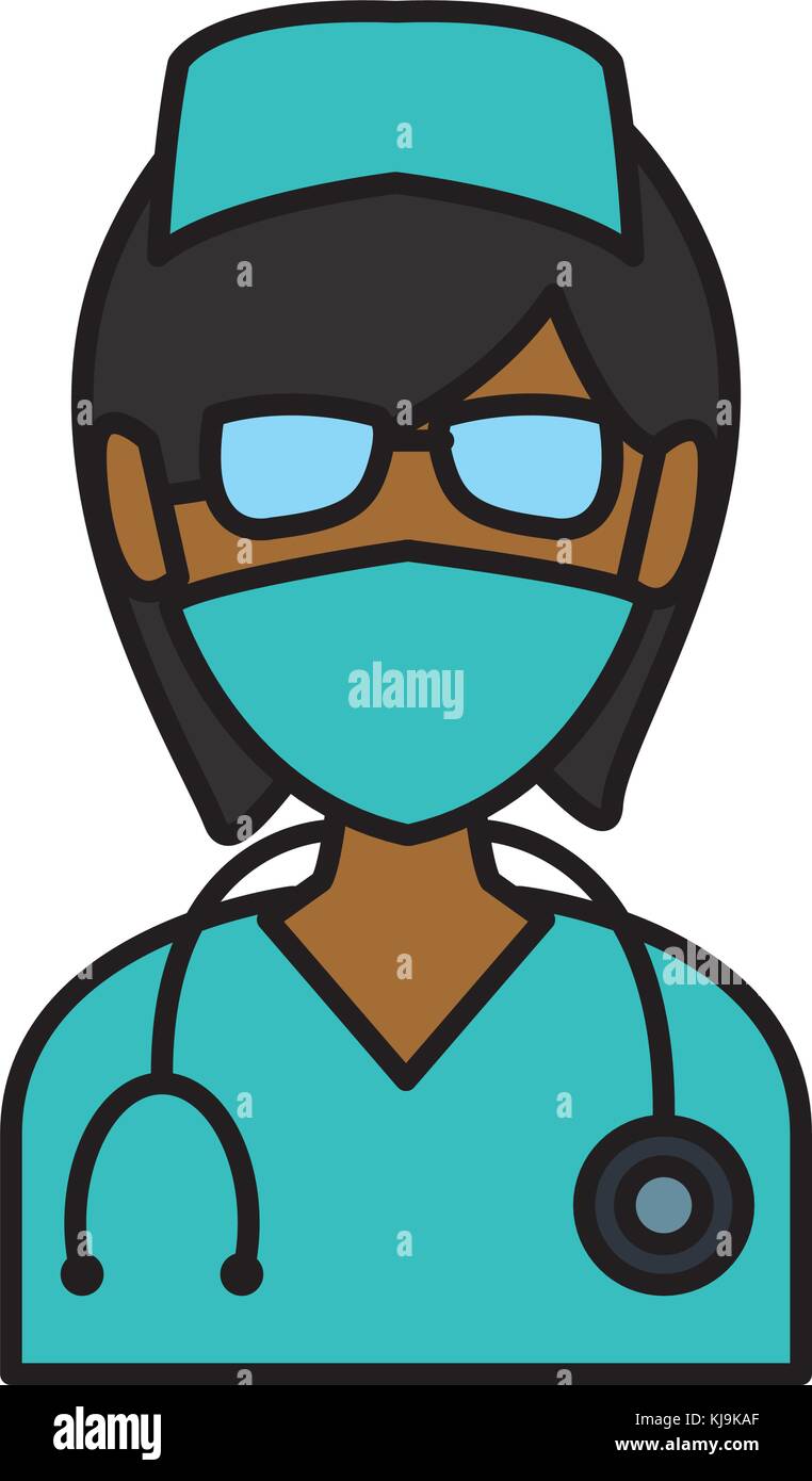 Nurse avatar profile Stock Vector Image & Art - Alamy