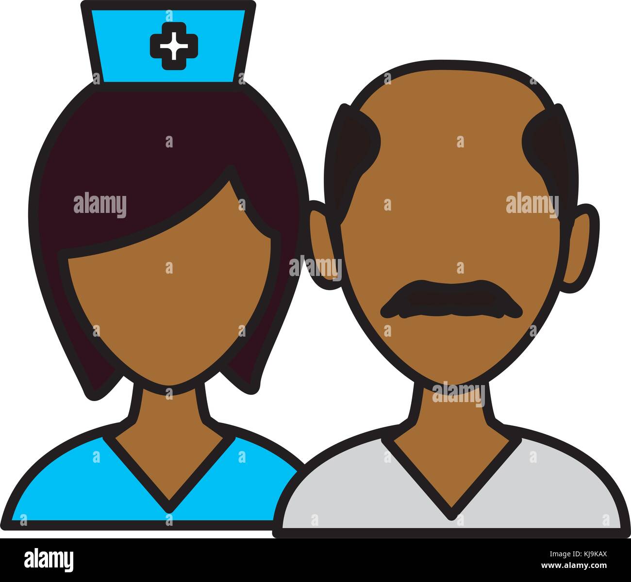 Medical teamwork avatar Stock Vector Image & Art - Alamy