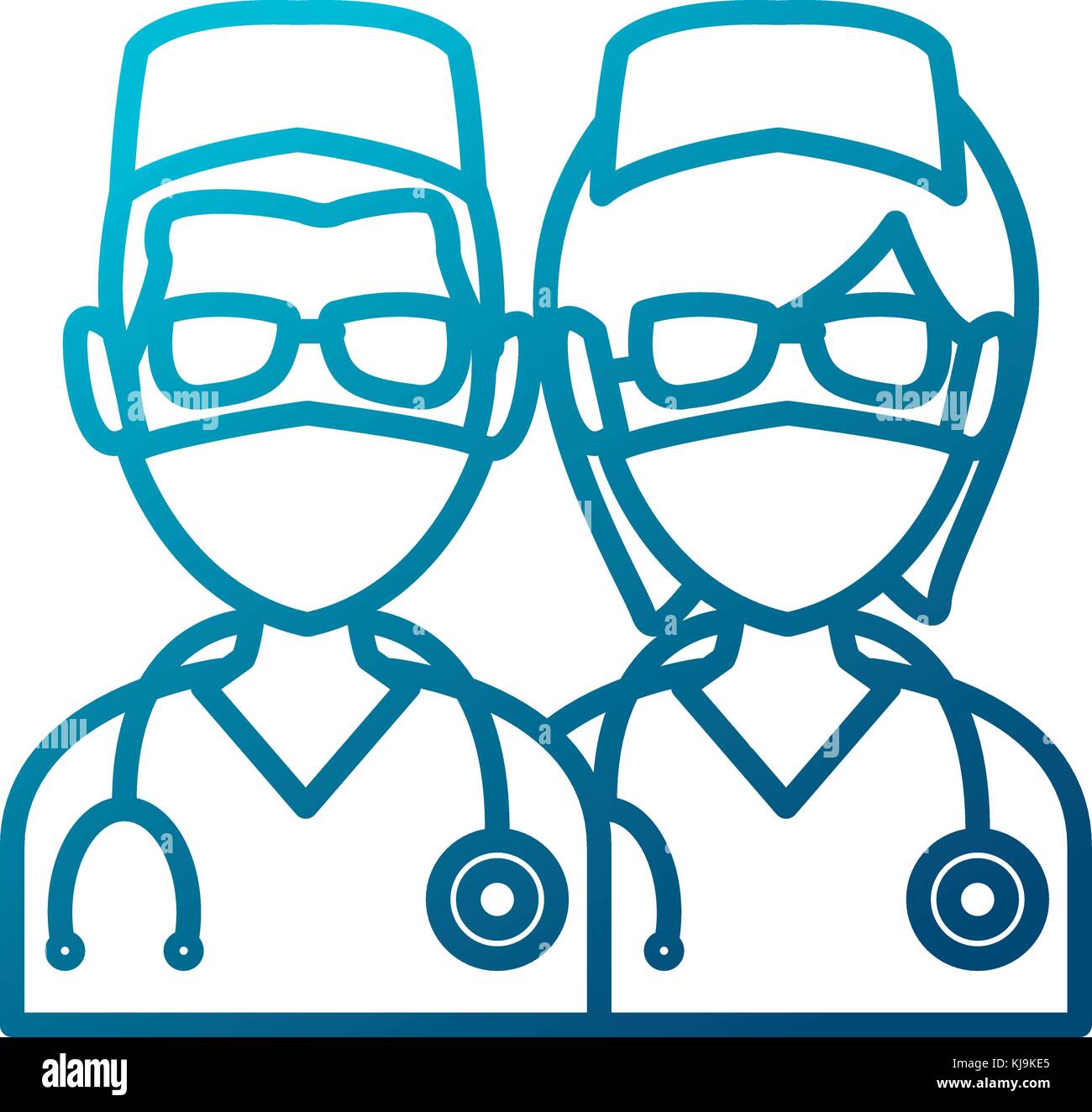 Medical teamwork avatar Stock Vector Image & Art - Alamy