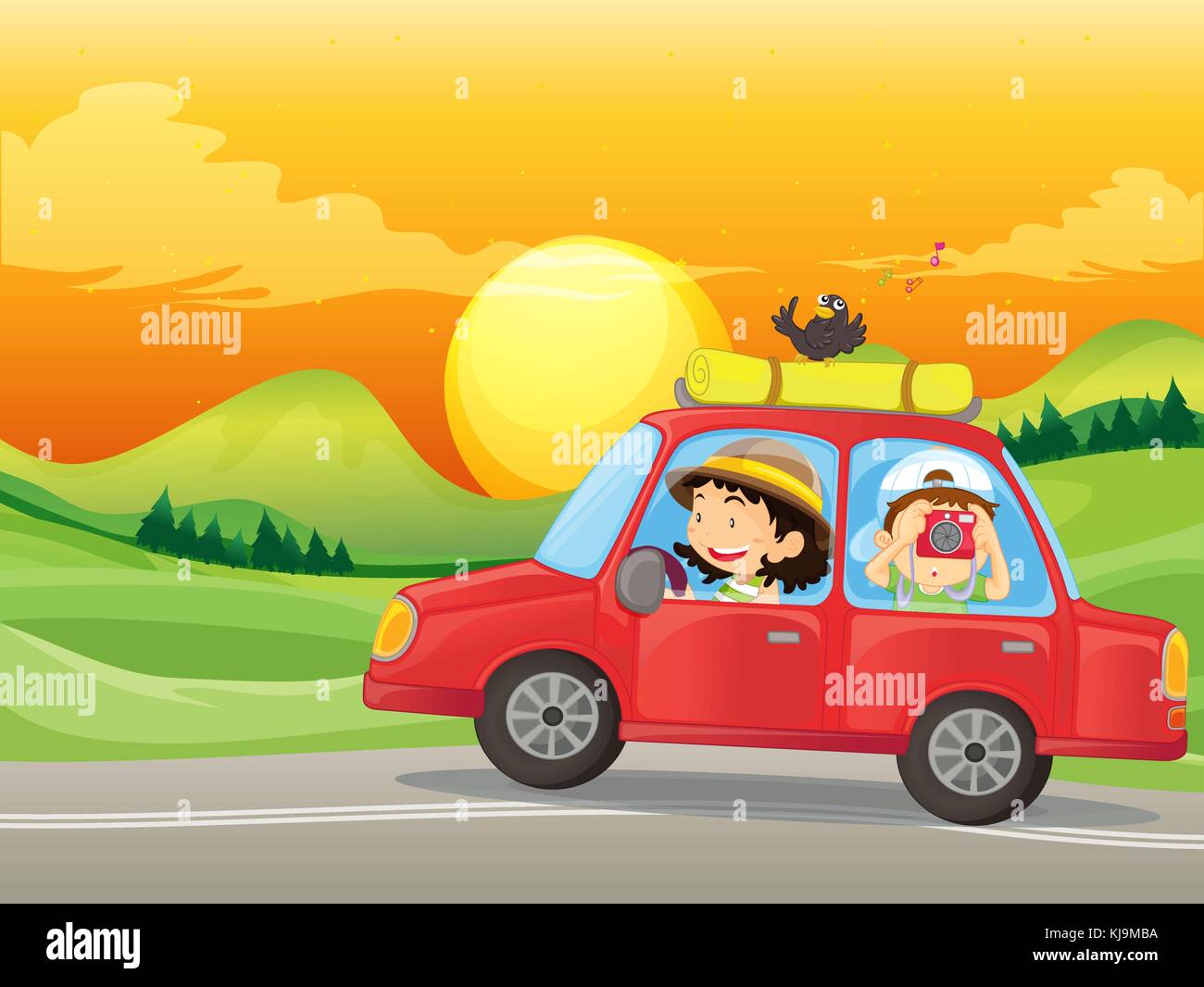 Journey pic Stock Vector Images - Alamy