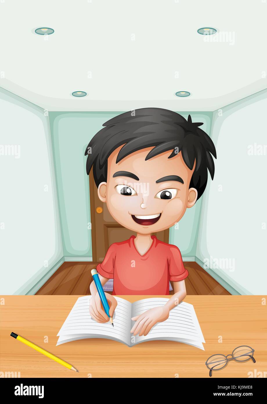 A writing room Stock Vector Images - Alamy