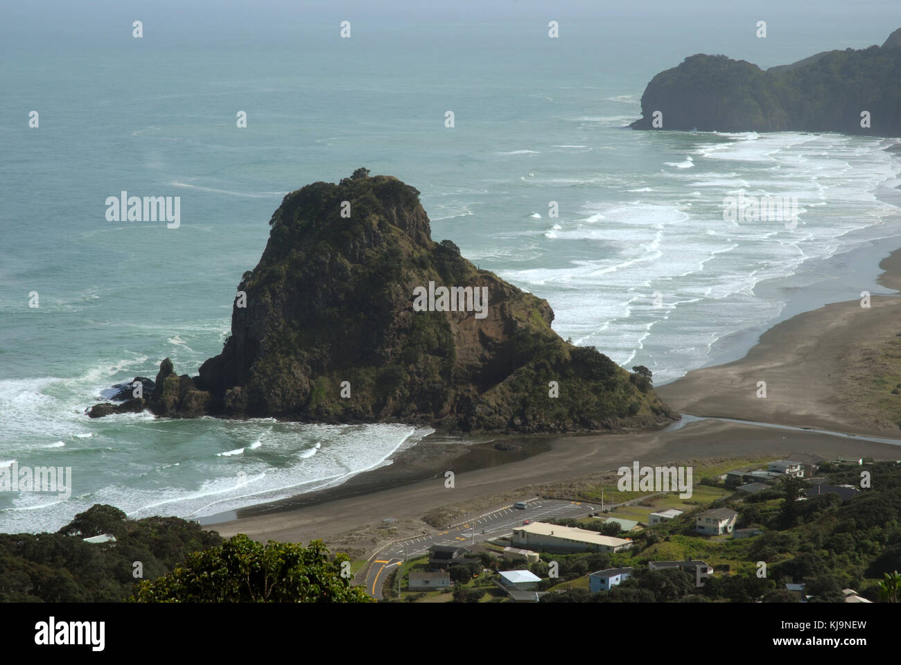 Piha Beach, New Zealand Stock Photo - Alamy
