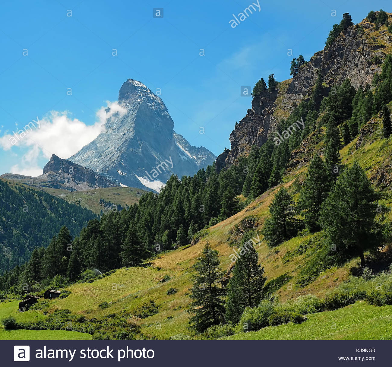 Matterhorn Summer Stock Photos & Matterhorn Summer Stock Images - Alamy