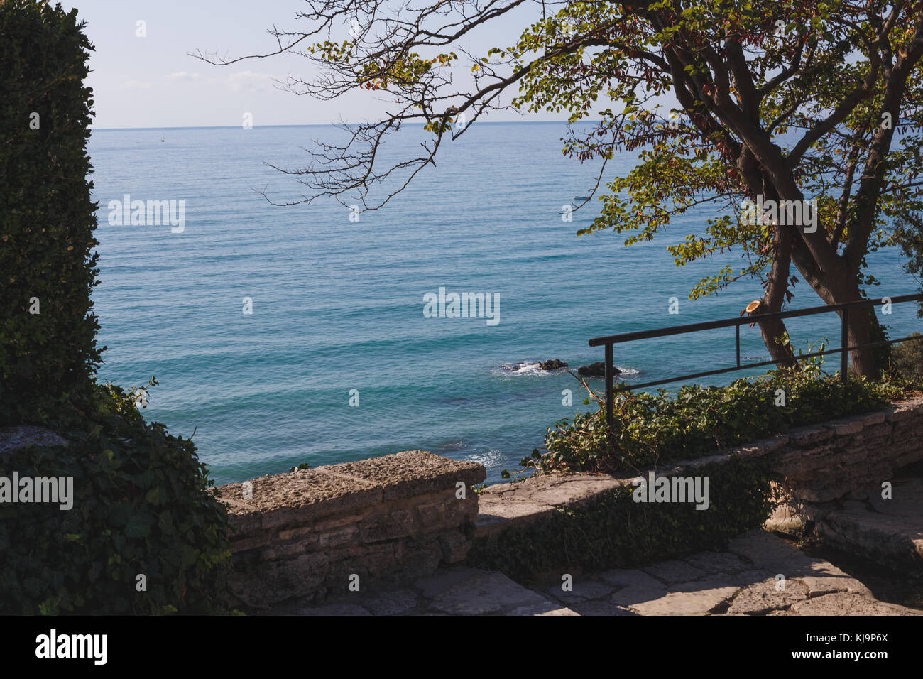 View from the Botanical garden in Balchik, Bulgaria Stock Photo - Alamy