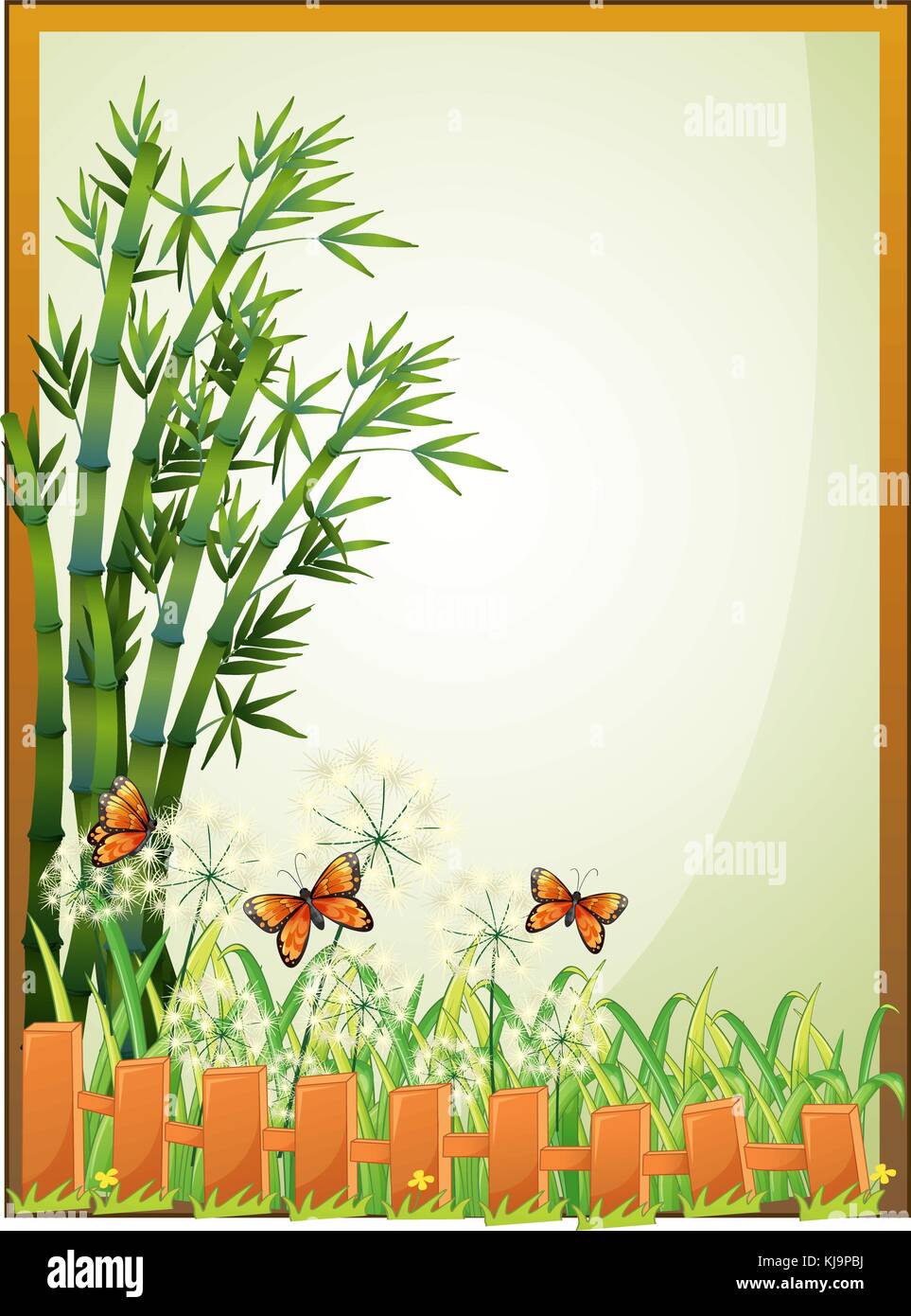 Weeds frame Stock Vector Images - Alamy
