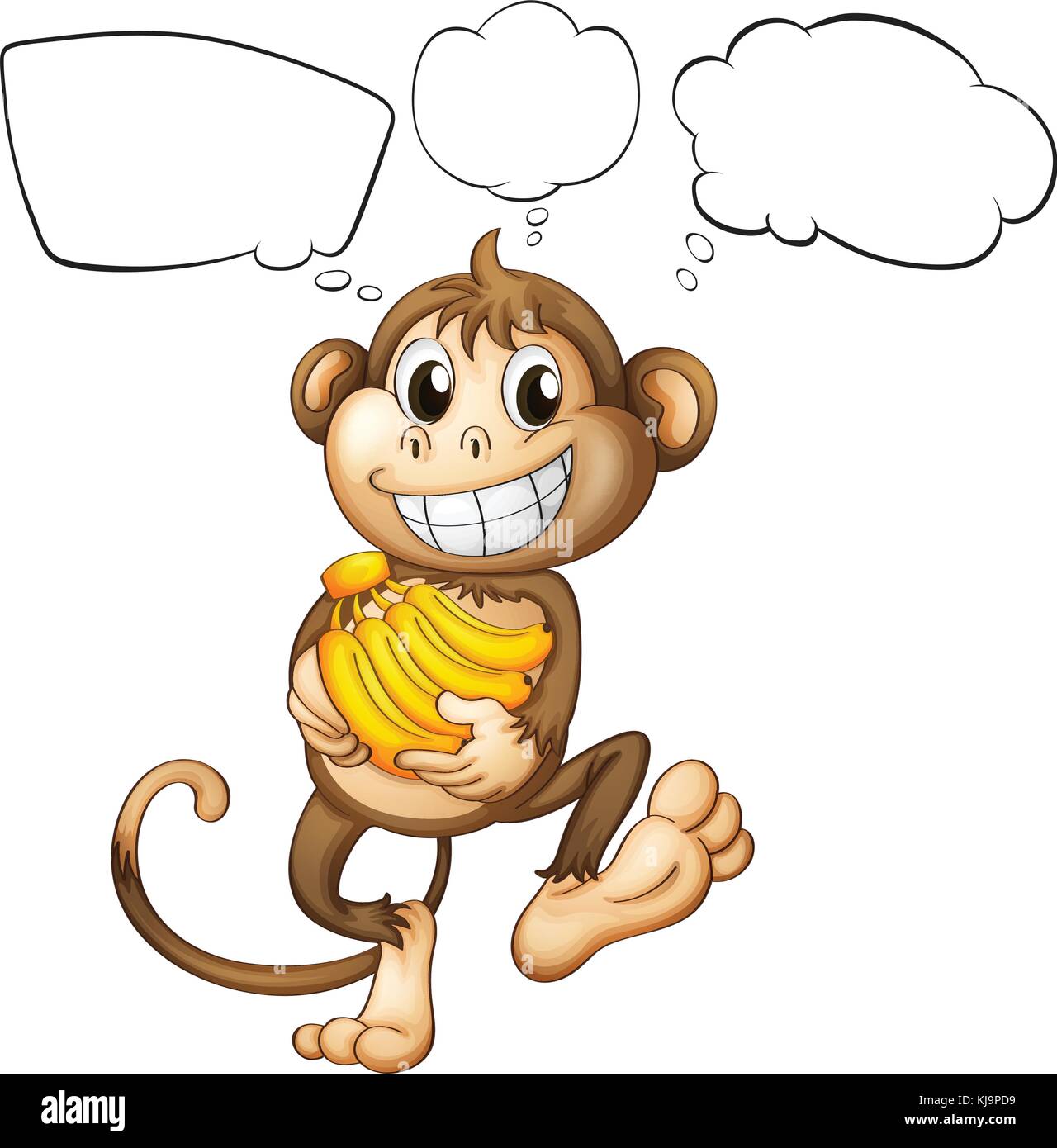 Monkey stealing food hi-res stock photography and images - Alamy