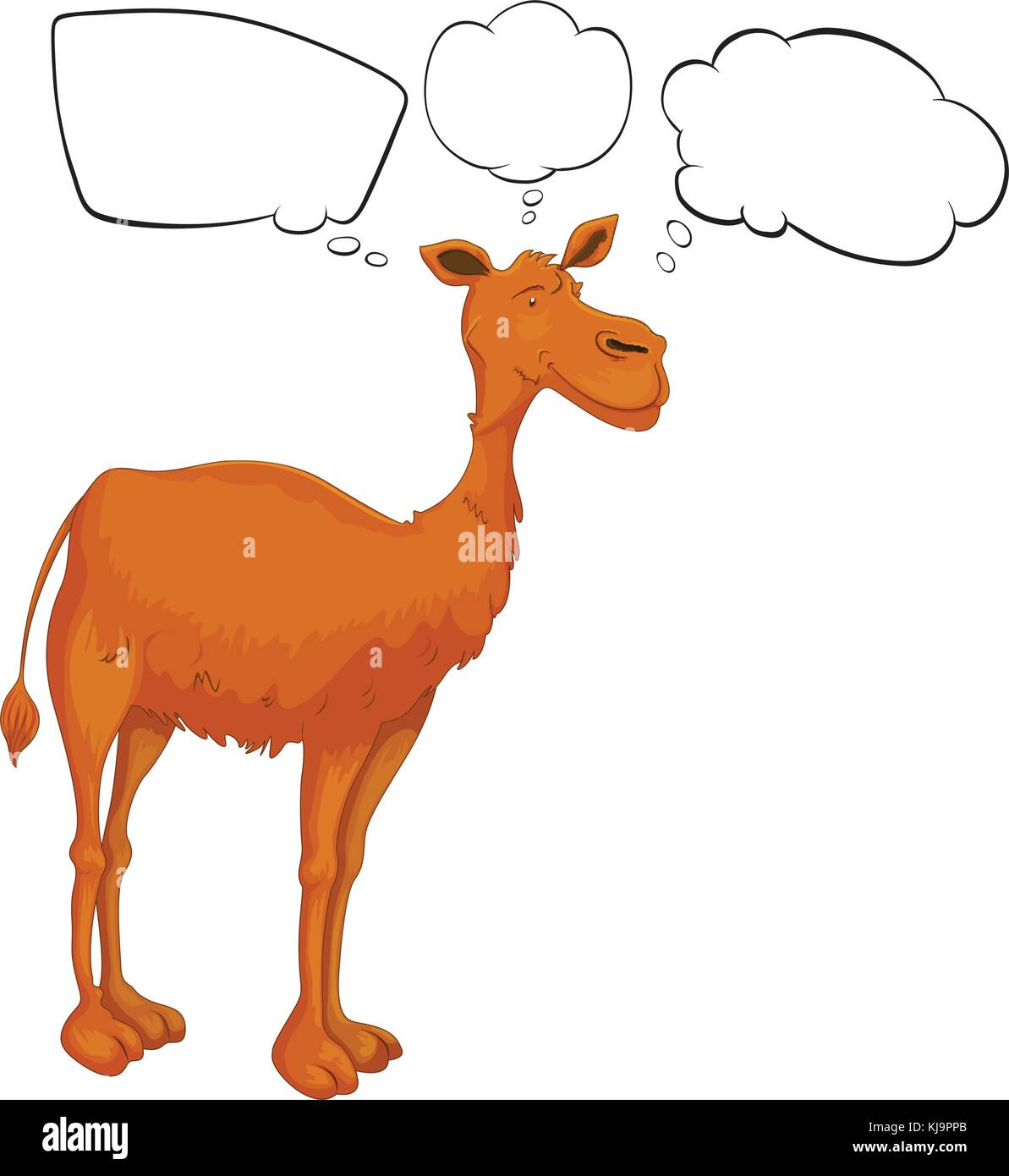 Talking camel Stock Vector Images - Alamy