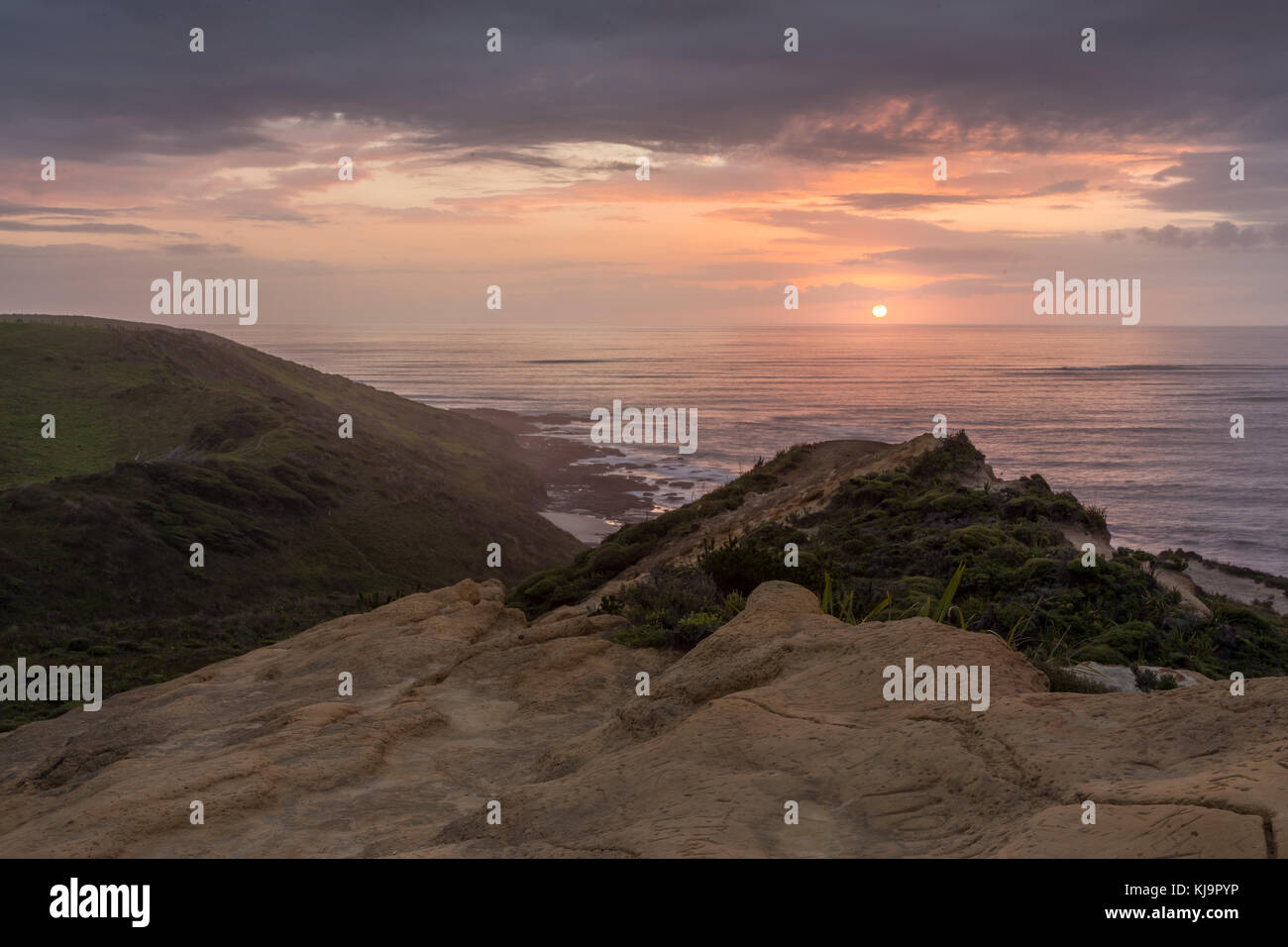 North Head Sunset Stock Photo - Alamy