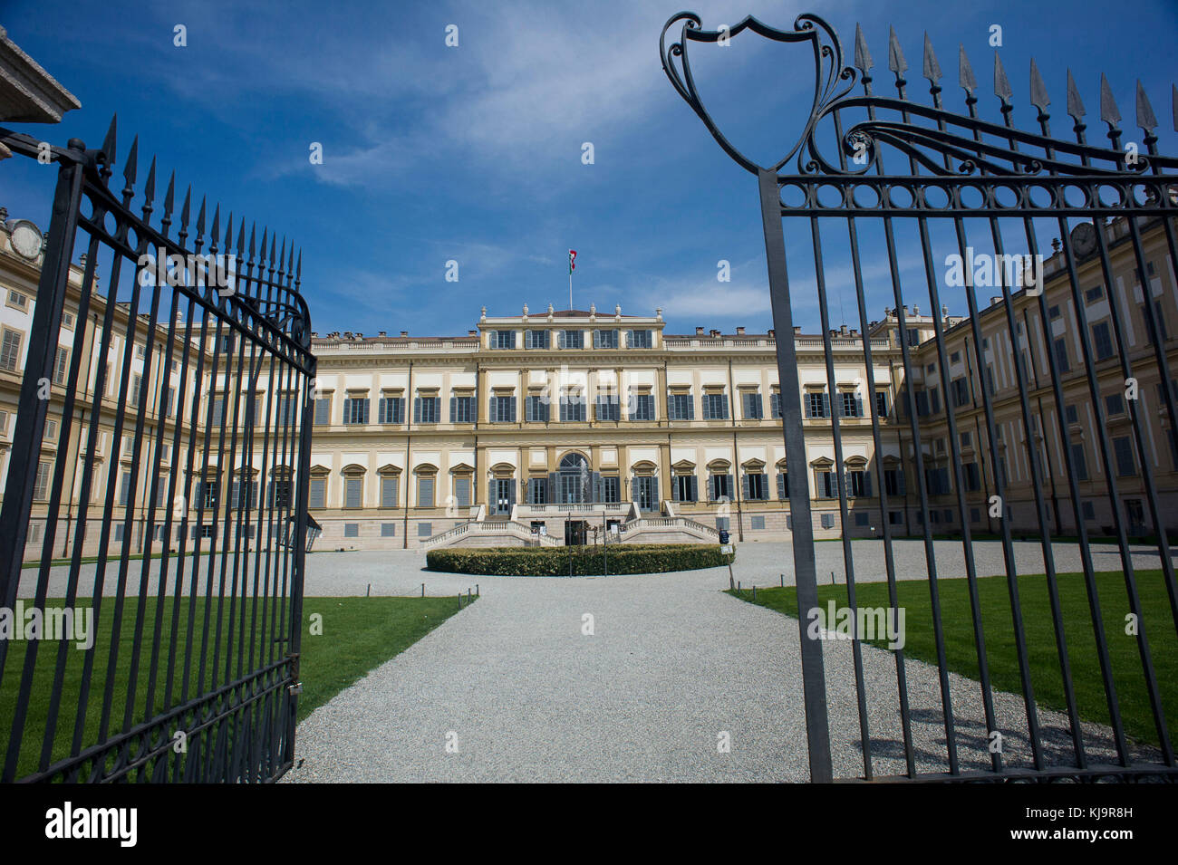 Villa reale in neoclassical style hi-res stock photography and images ...
