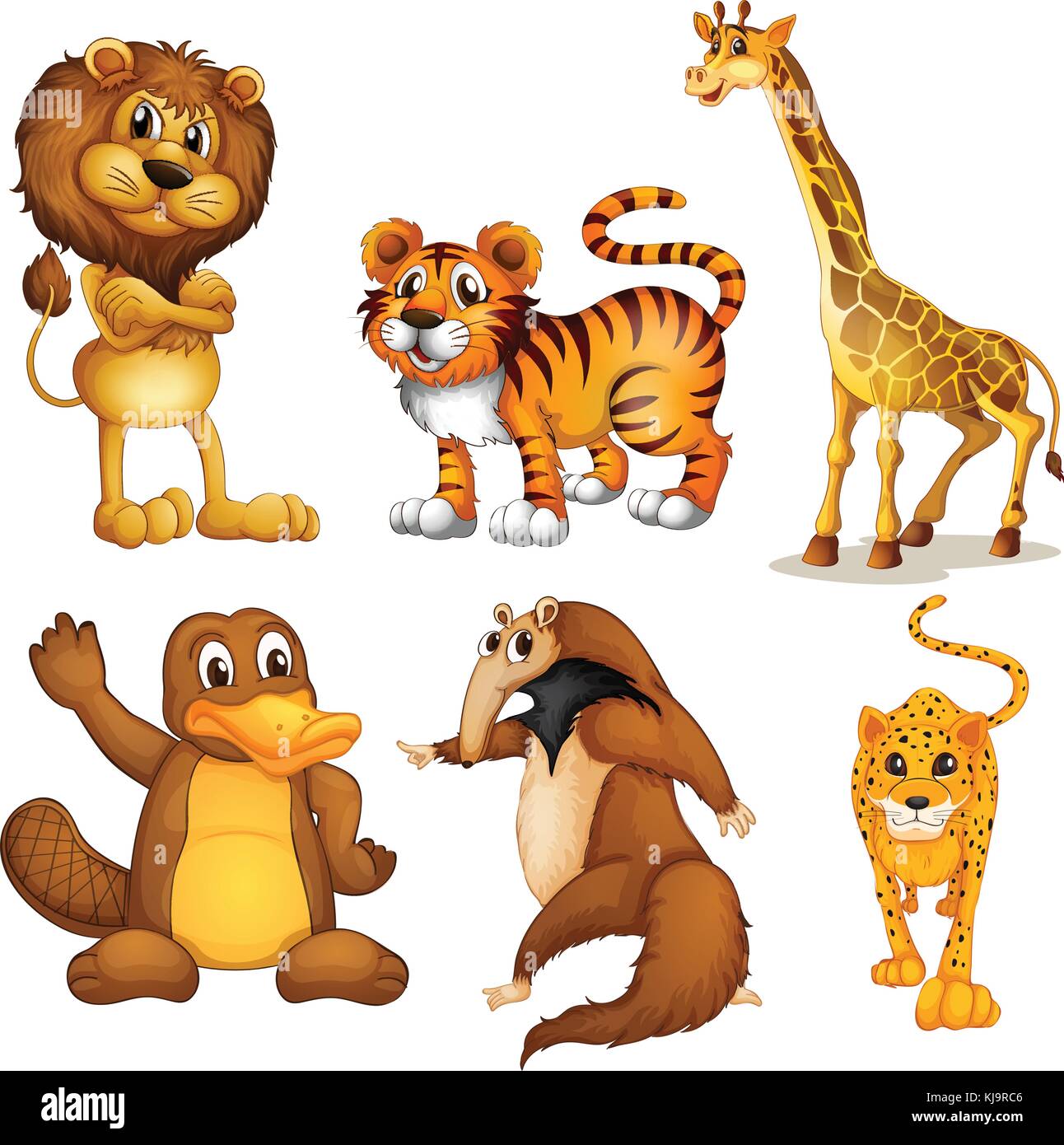 Land Animals Clip Art