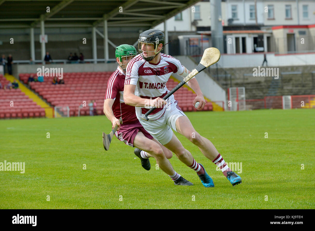 GAA hurling, Slaughtneill v Banagher, Celtic Park, Derry, Northern ...