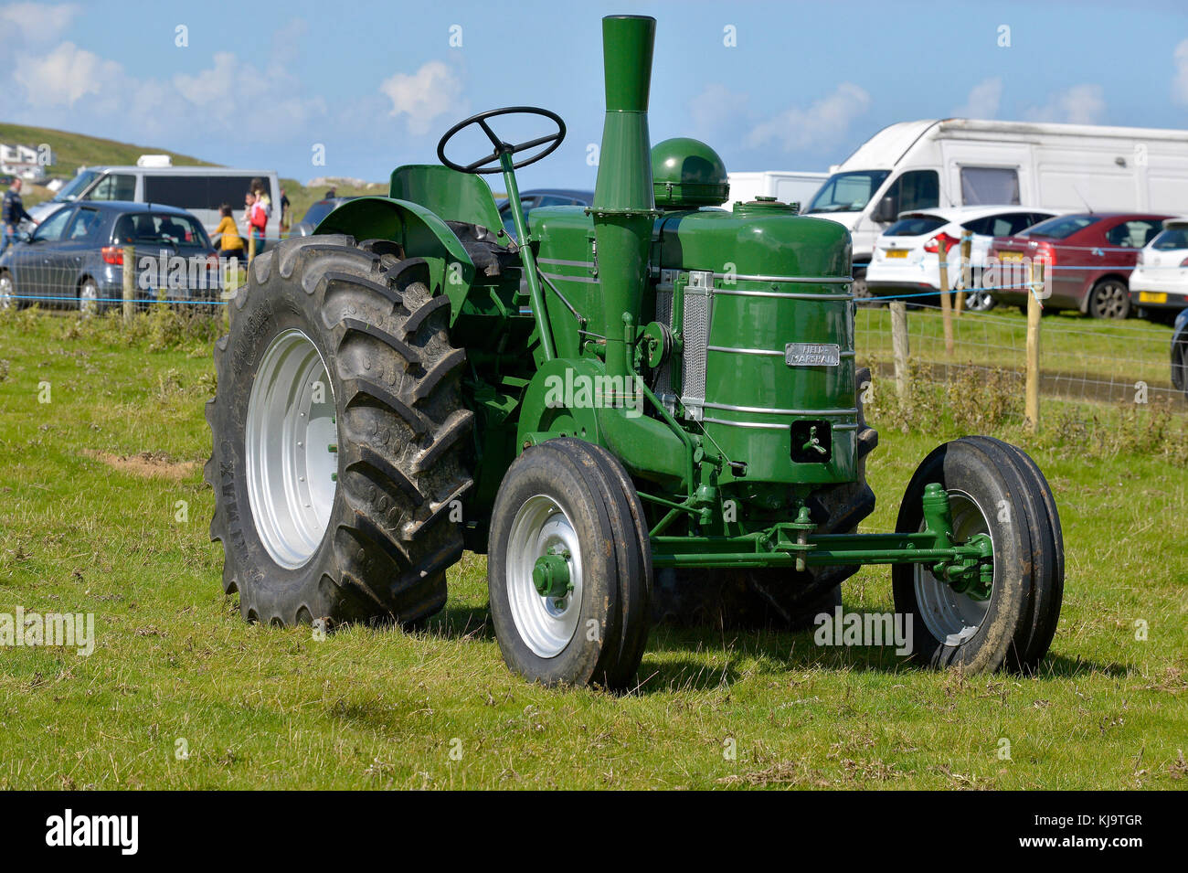 Field Marshall tractor at Clonmany Agricultural Show, County Donegal ...