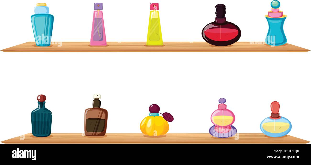 Perfume bottle clipart hi-res stock photography and images - Alamy
