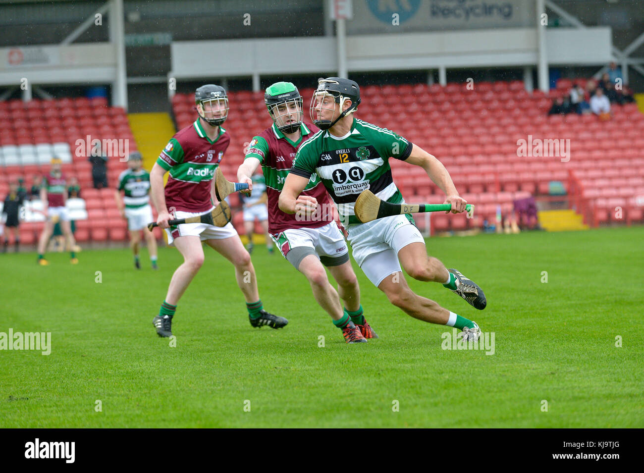 GAA hurling, Eoghan Rua v Na Magha, Celtic Park, Derry, Northern ...