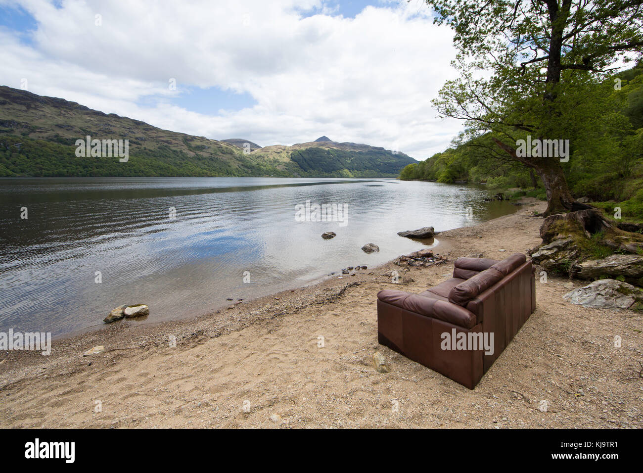 Loch Lomond views Stock Photo - Alamy