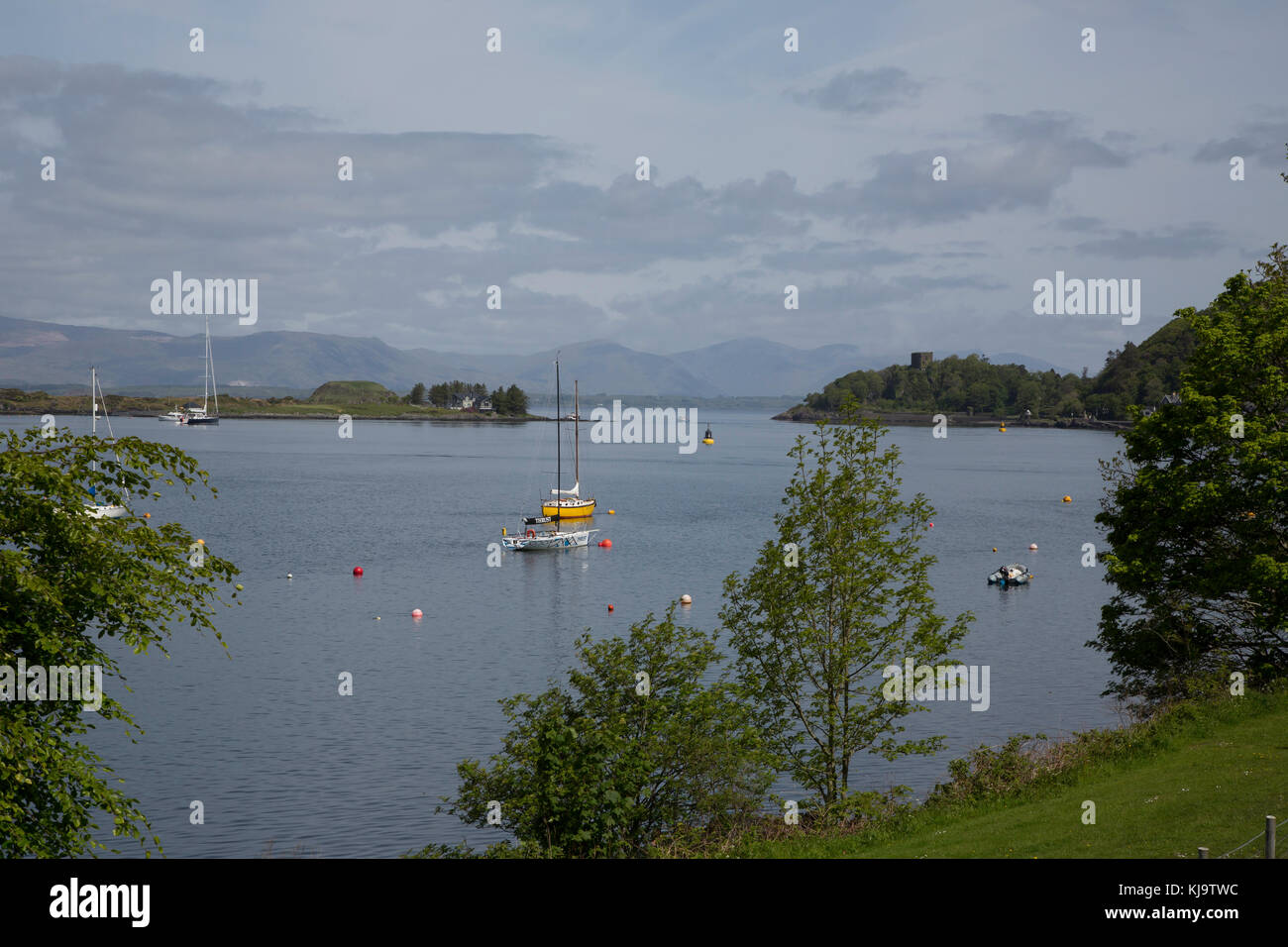 Oban harbour views Stock Photo - Alamy
