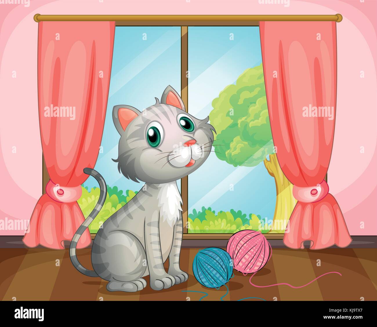 Near cat Stock Vector Images - Alamy