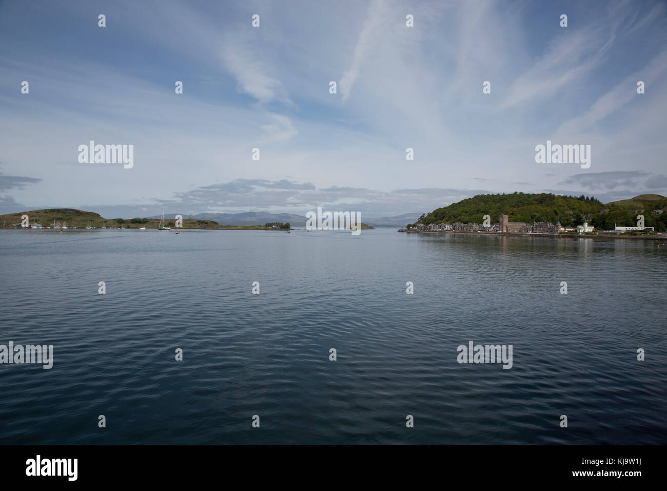 Oban harbour views Stock Photo - Alamy