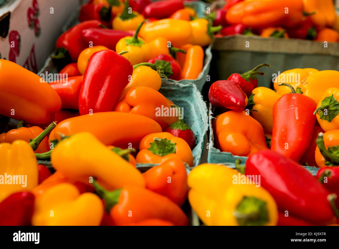 Organic peppers hi-res stock photography and images - Alamy