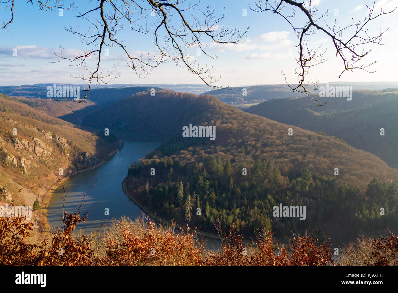 Saar river loop hi-res stock photography and images - Alamy